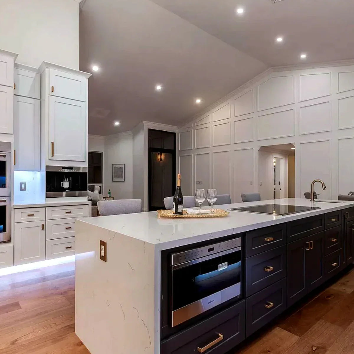 Modernform Matte White Cabinets – Clean & Contemporary – SBMTX